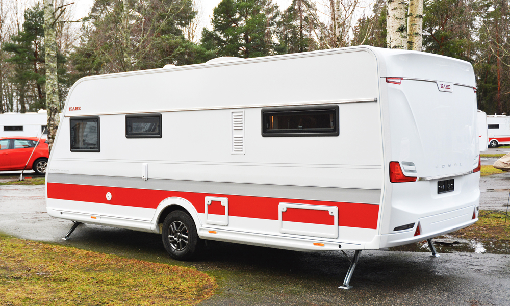 Koeajossa: Kabe Royal 560 GLE KS B16 -matkailuvaunu - Caravan-lehti